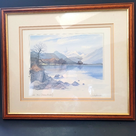 Art | Signed Geoffrey Cowton Signed Print | Poshmark
